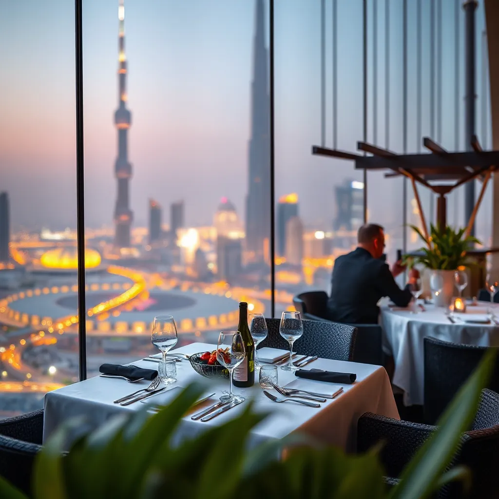 Dining Delights at Nation Tower: A Dubai Experience