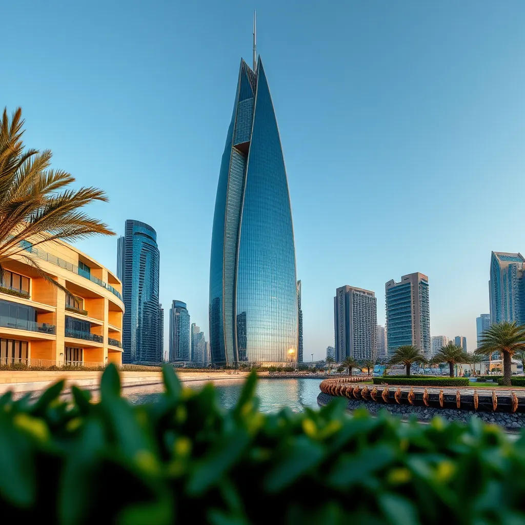 The Blue Tower: A Unique Architectural Gem in Dubai