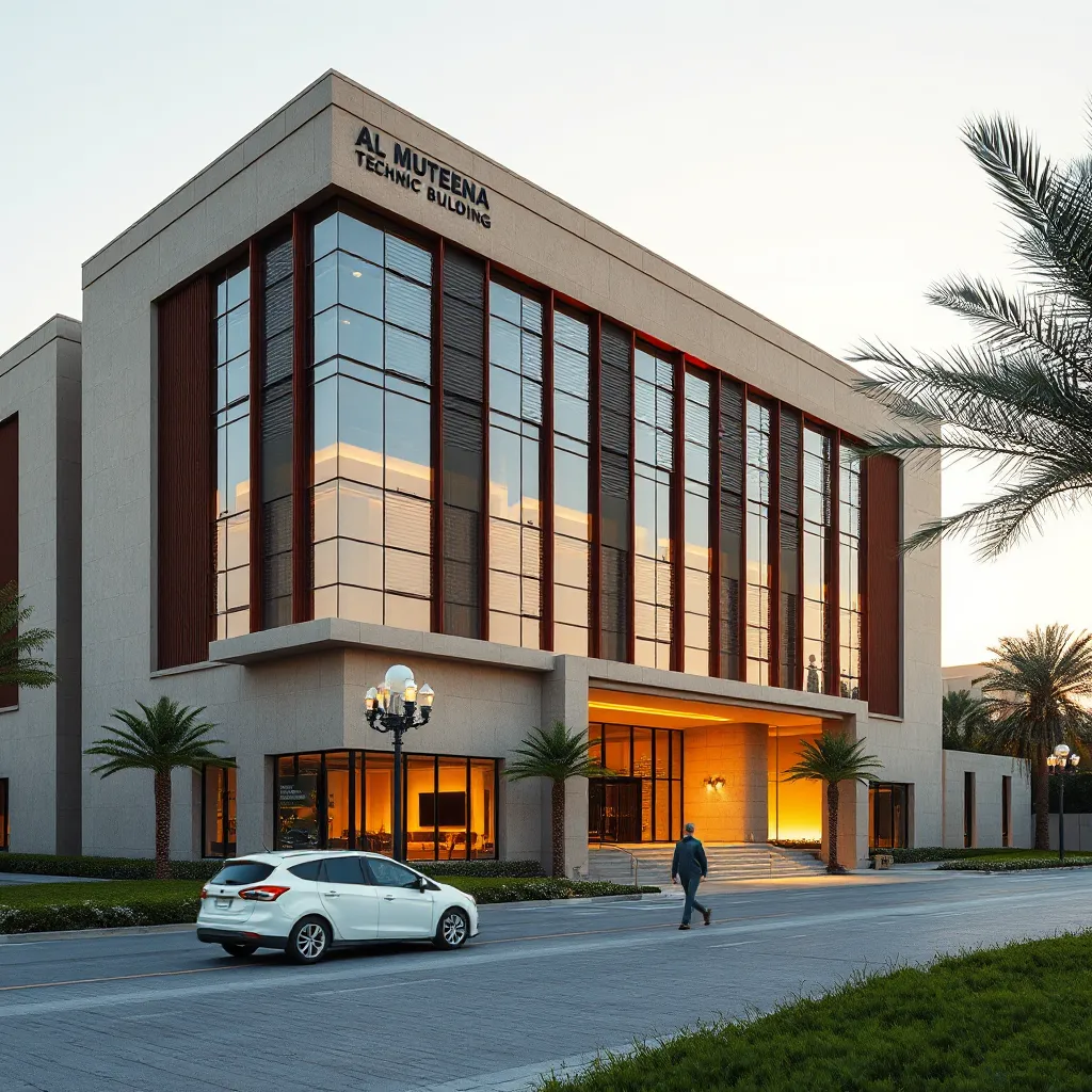 Exploring Al Muteena Technic Building in Dubai